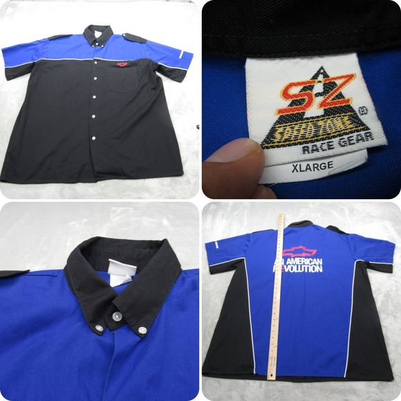 Speed Zone Race Gear | Shirts | Speed Zone Work Shirt Men Xl Blue ...